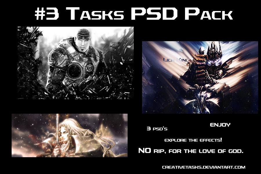 3 Tasks PSD Pack by Creativetasks on DeviantArt