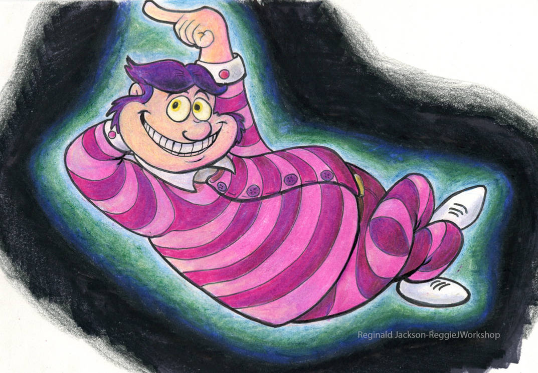 Cheshire Cat in Human Form by ReggieJWorkshop on DeviantArt