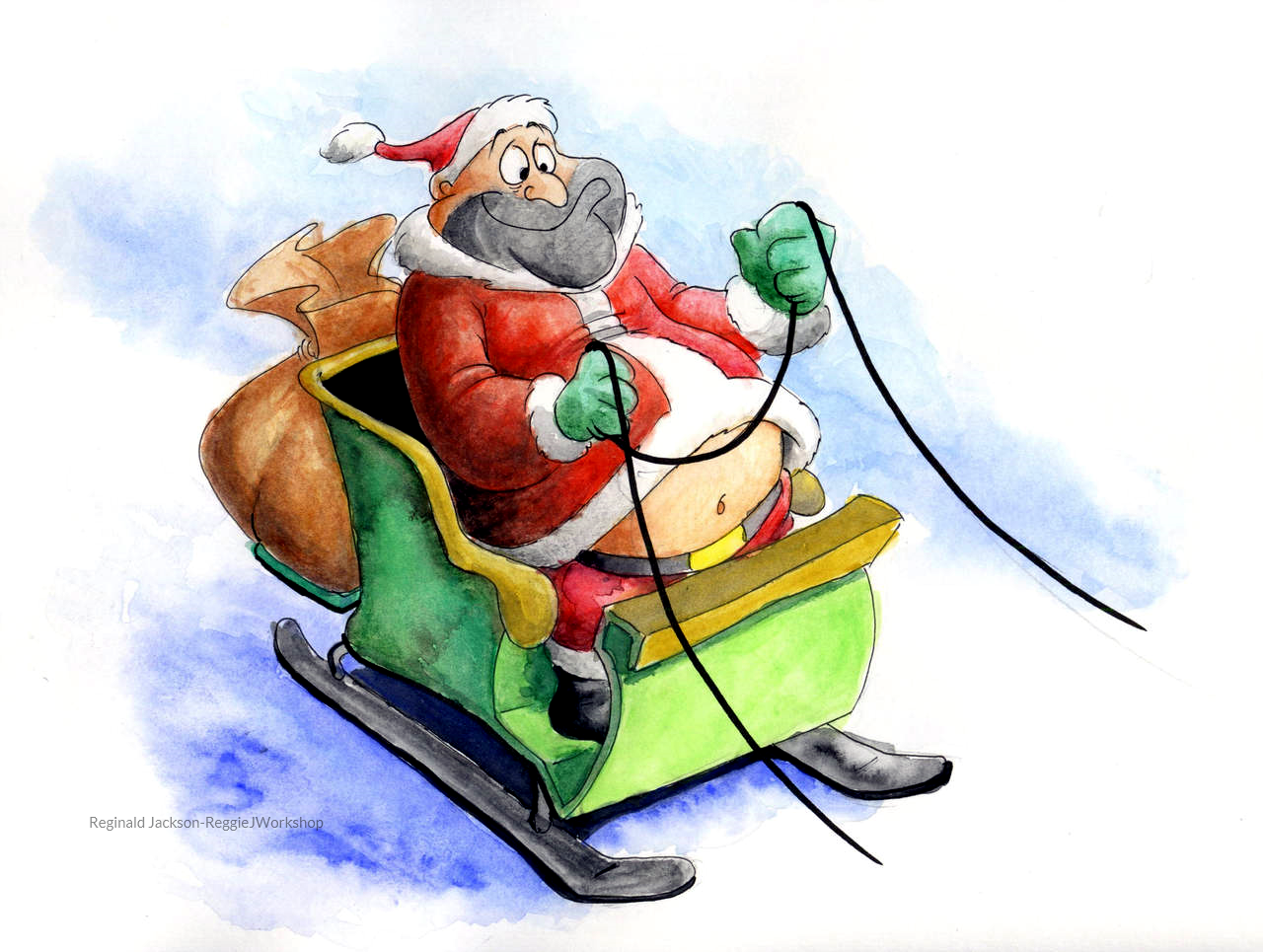 Ralph as Santa by ReggieJWorkshop on DeviantArt