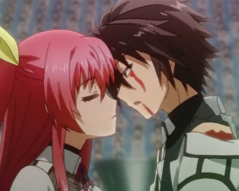 Ikki and Stella Kissing by weissdrum on DeviantArt