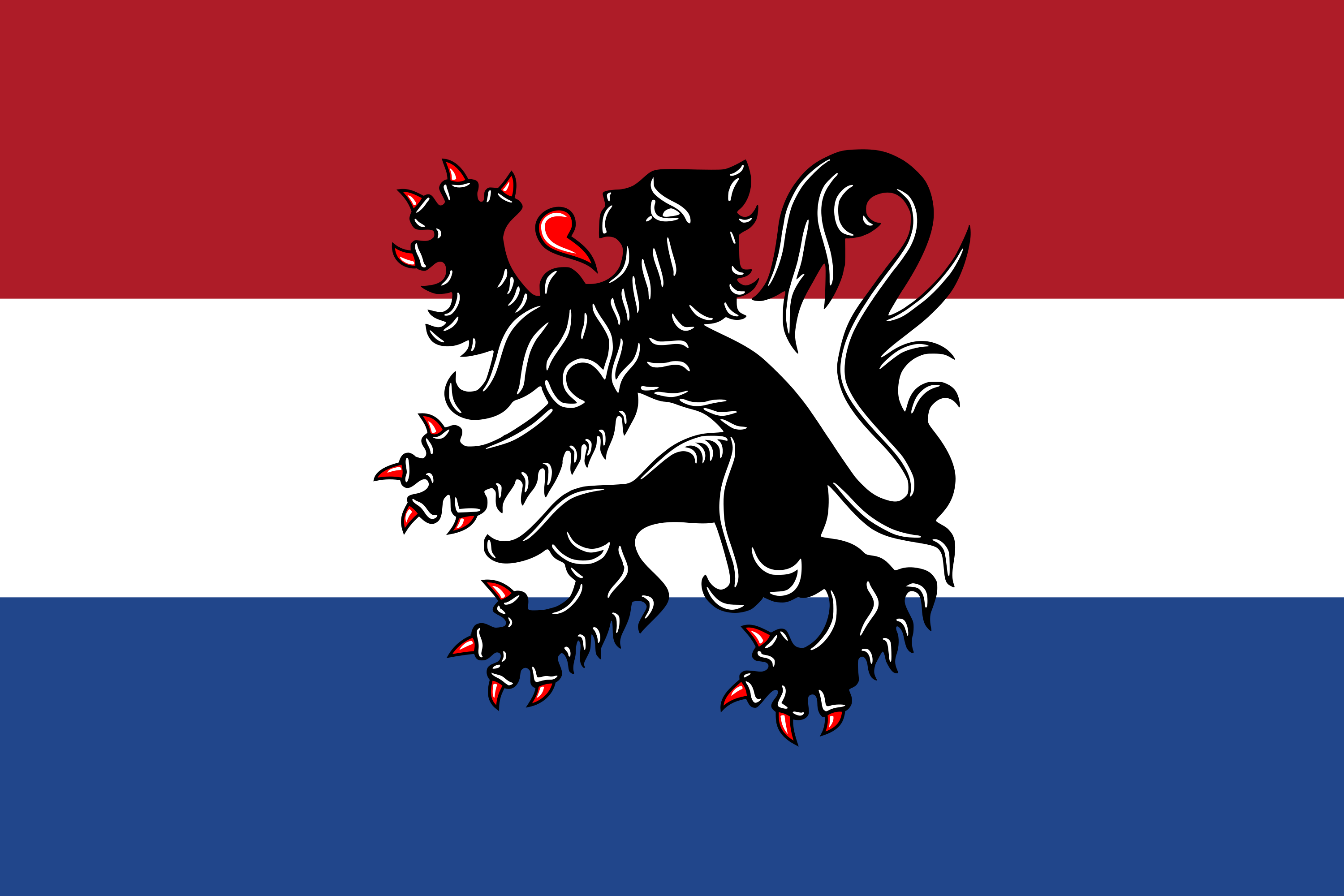 Greater Netherlands Flag by SaoPaulodrawings on DeviantArt