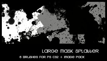 Large Splatter Mask by deviantales on DeviantArt