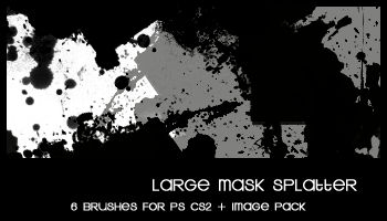 Large Splatter Mask by deviantales on DeviantArt