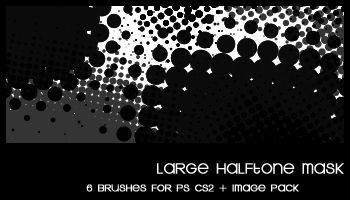 Halftone Large Mask by deviantales on DeviantArt