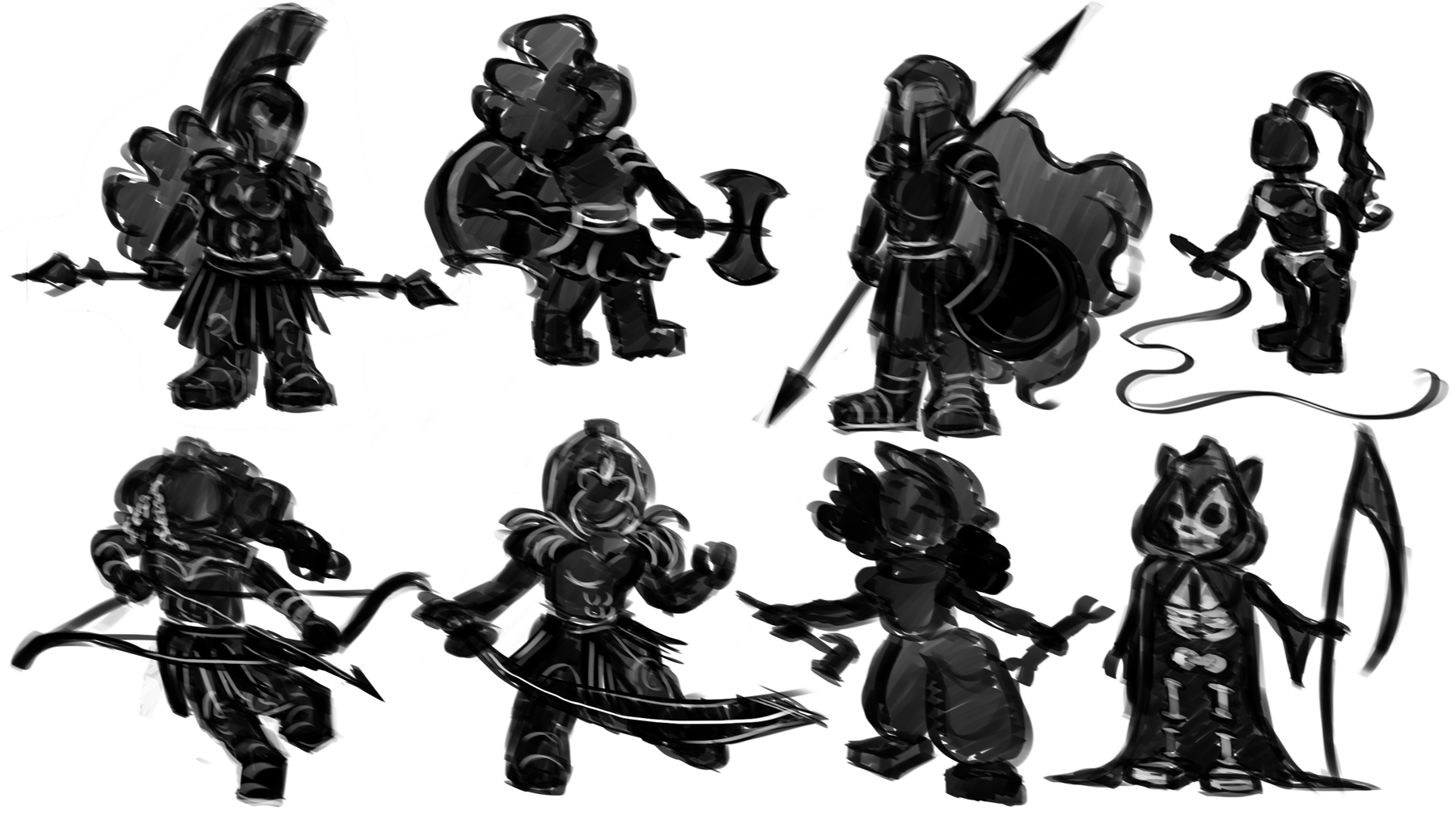 Drawing Course - Silhouette Drawings by JamLaboratory on DeviantArt