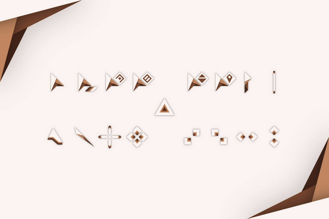 Triangular Coffee cursor by SkyeO84 on DeviantArt