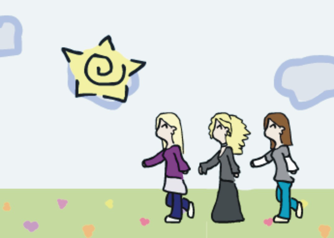 Chibi Walk by Usagi-CRI on DeviantArt