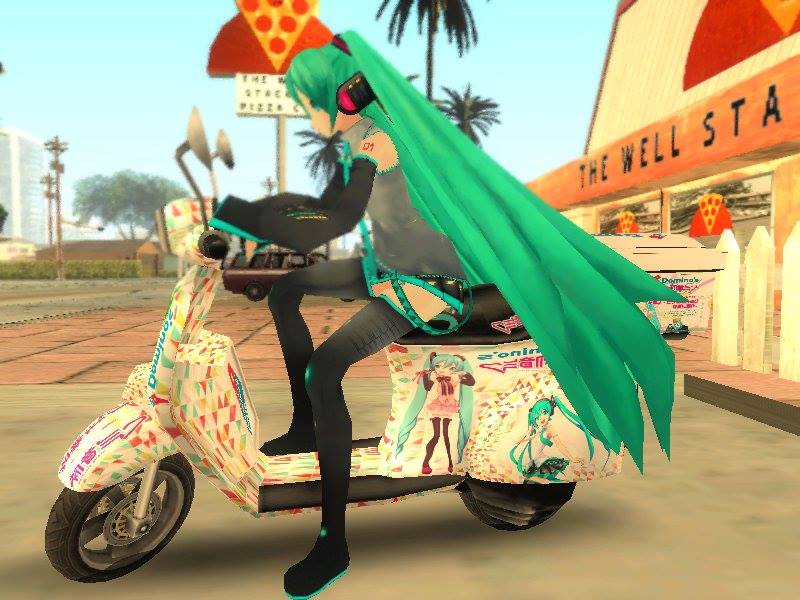 Domino's ft. Hatsune Miku (GTA SA Pizzaboy Mod) by BS23-Designs on ...