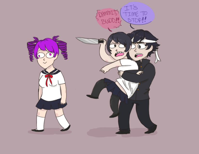 I ship it (Budo x Ayano) by AbrasiveArts on DeviantArt