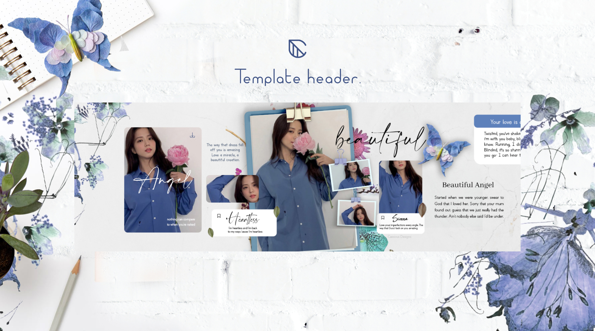 TemplateHeader1-CaesiousDesigns by StayStrongDesigns on DeviantArt