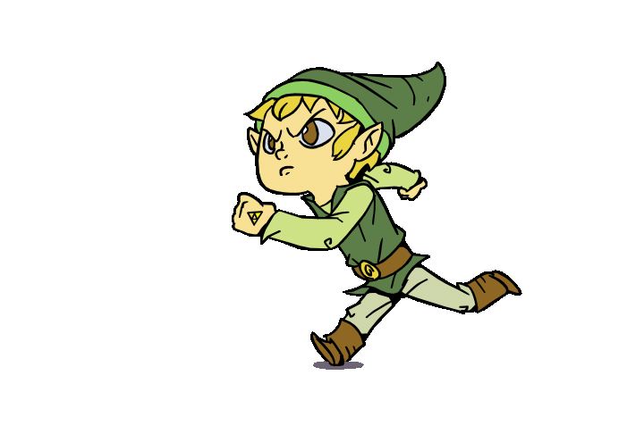 Link Run Cycle by Dustin-C on DeviantArt