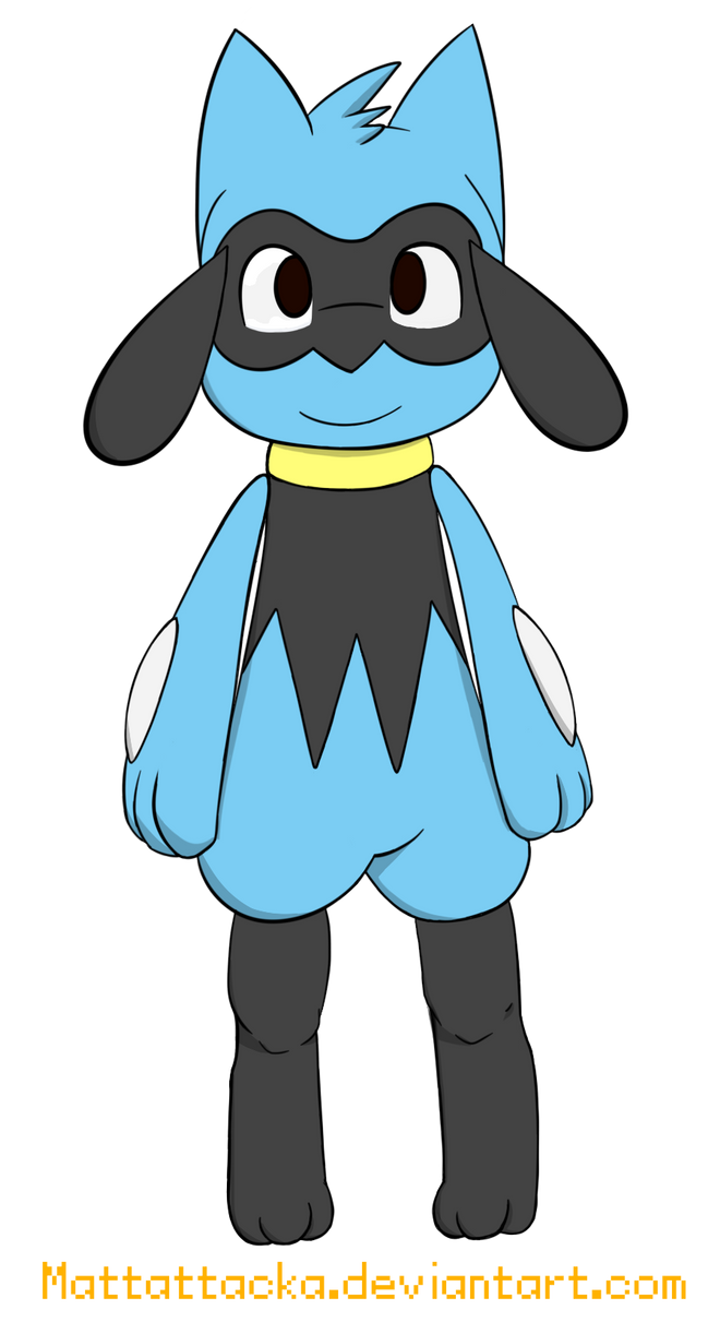 Cute Transparent Riolu Drawing by Mattattackarts on DeviantArt