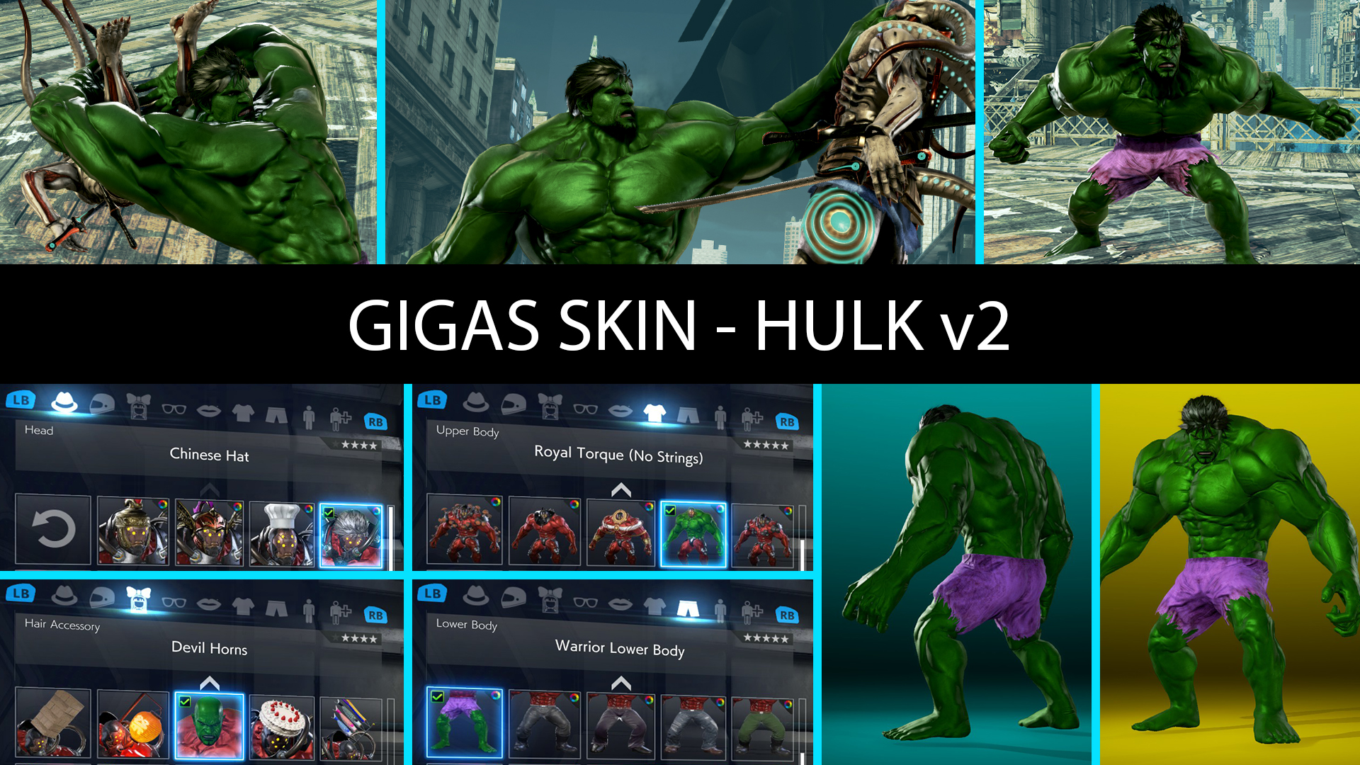 Skin (Gigas) - Hulk v2 by ponx on DeviantArt