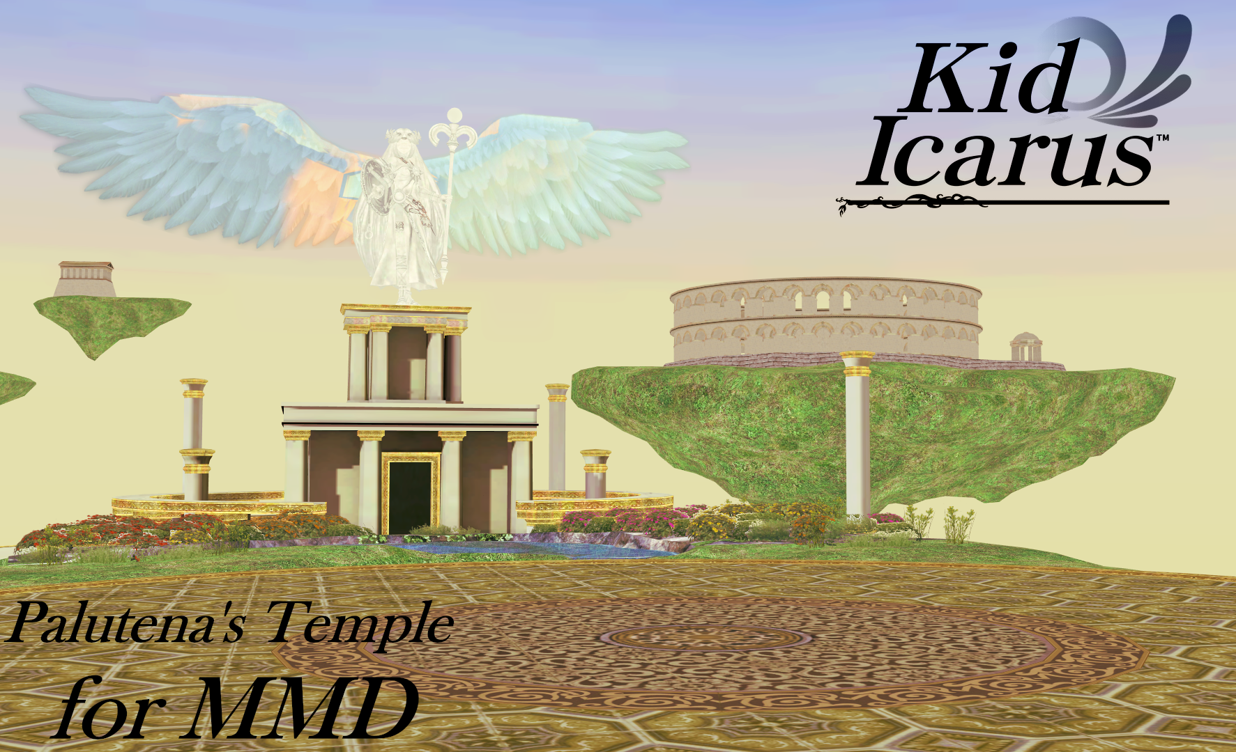 Palutena's Temple for MMD by Beepeer on DeviantArt
