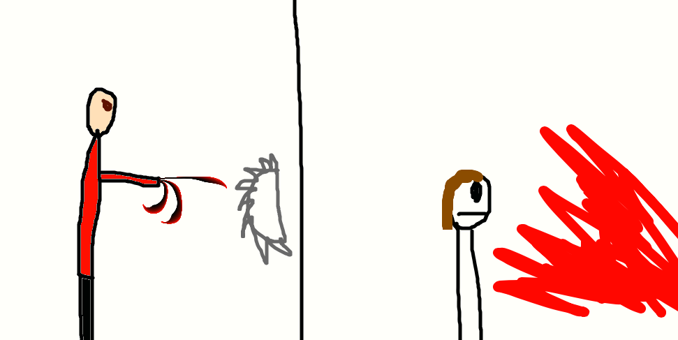 how guy lost his arm by malis22 on DeviantArt