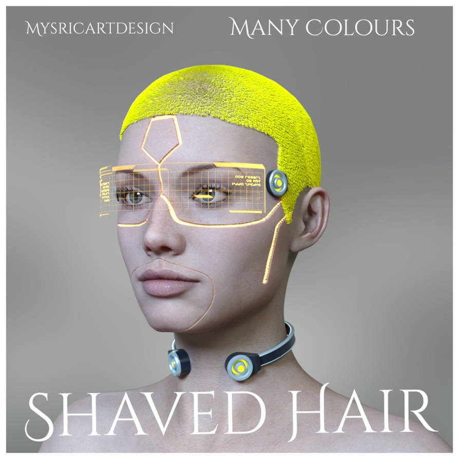 Shaved Hair by Mysticartdesign on DeviantArt