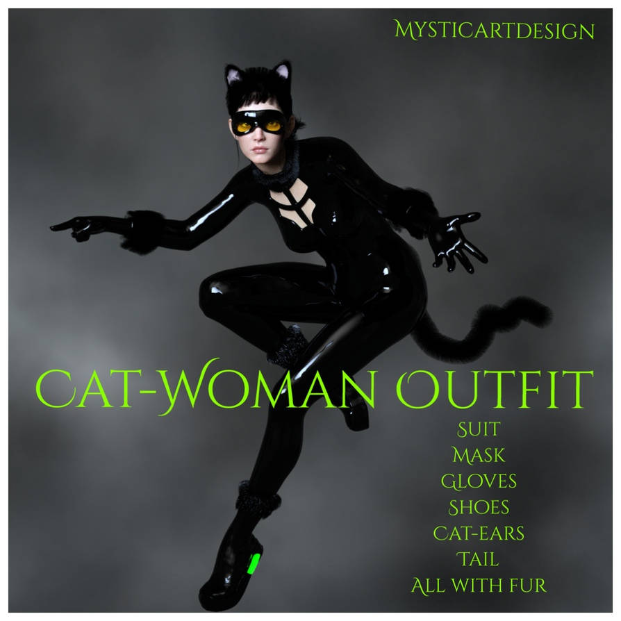 Cat-Woman Outfit by Mysticartdesign on DeviantArt