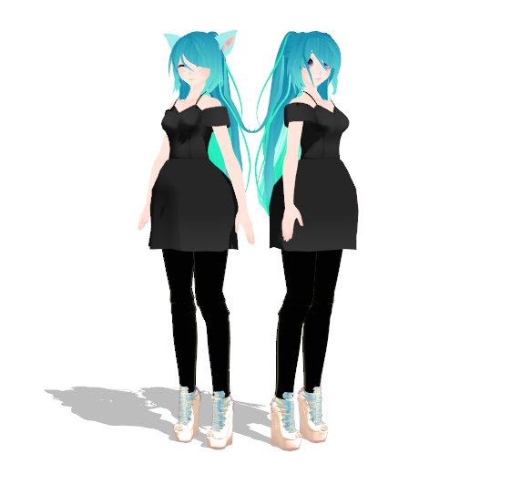 MMD human cat model by xXsakuraxXonyt on DeviantArt