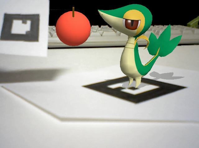 Play with Snivy in AR (Beware of sound volume) by asdfg21 on DeviantArt