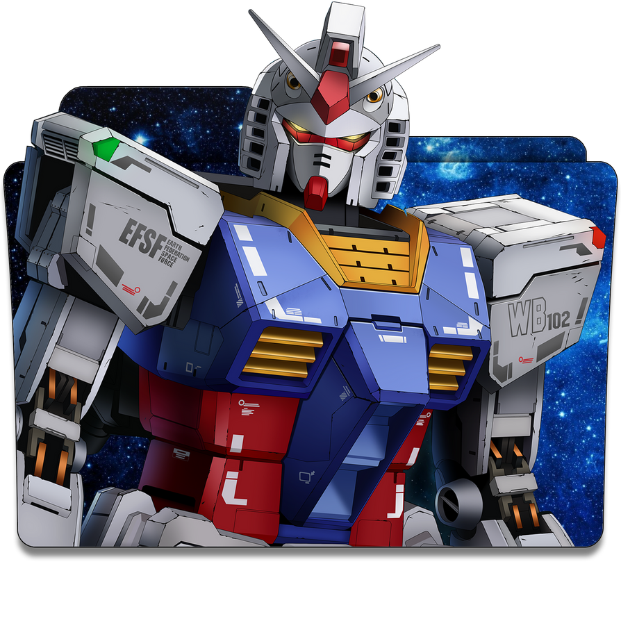 Mobile Suit Gundam Collection (1) - Folder Icon by khafaga007 on DeviantArt