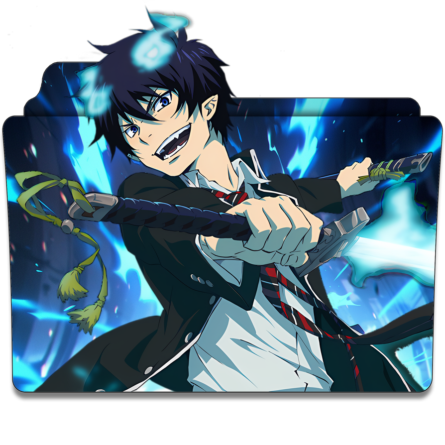 Ao no Exorcist - Folder Icon by khafaga007 on DeviantArt