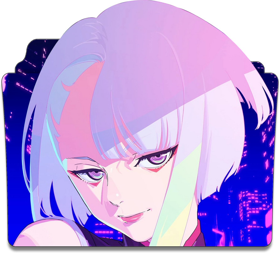 Cyberpunk Edgerunners - Folder Icon by khafaga007 on DeviantArt