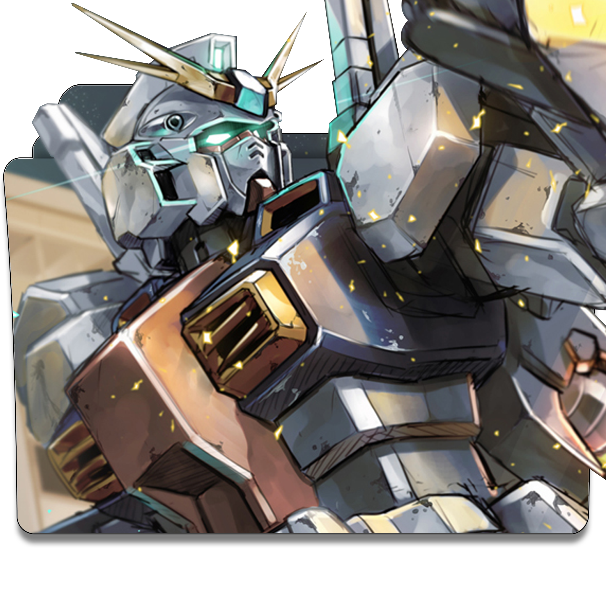 Mobile Suit Gundam Twilight Axis - Folder Icon by khafaga007 on DeviantArt