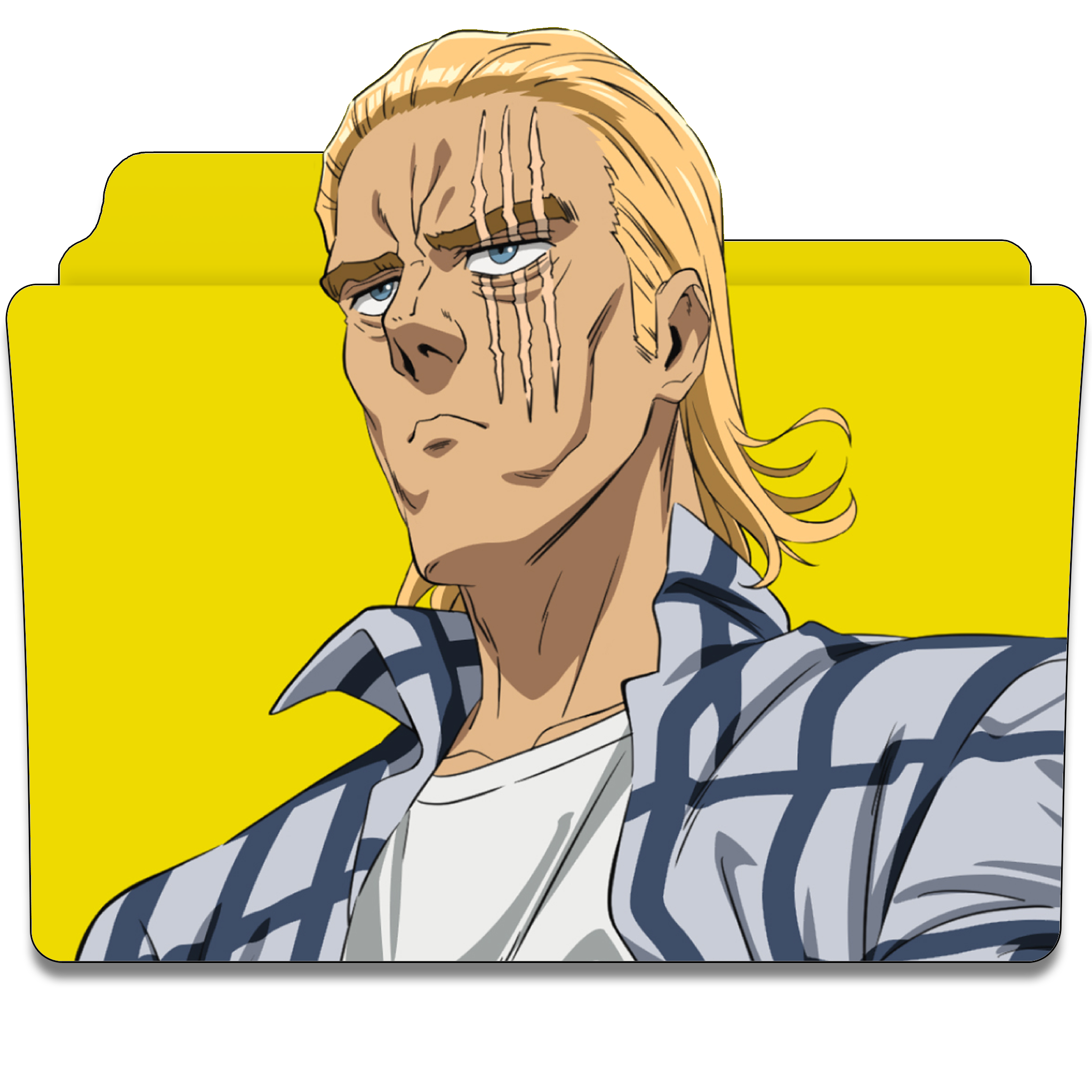 One Punch Man (08) - Folder Icon by khafaga007 on DeviantArt