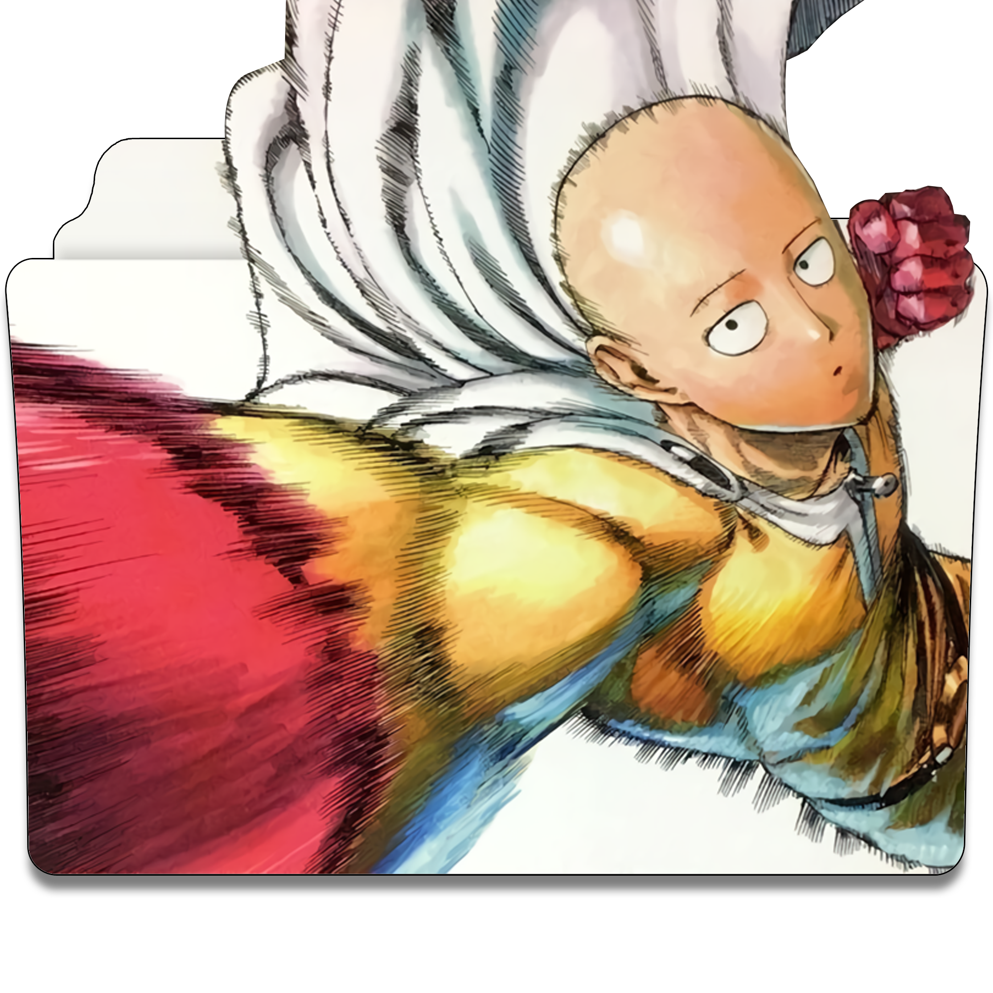 One Punch Man (17) - Folder Icon by khafaga007 on DeviantArt