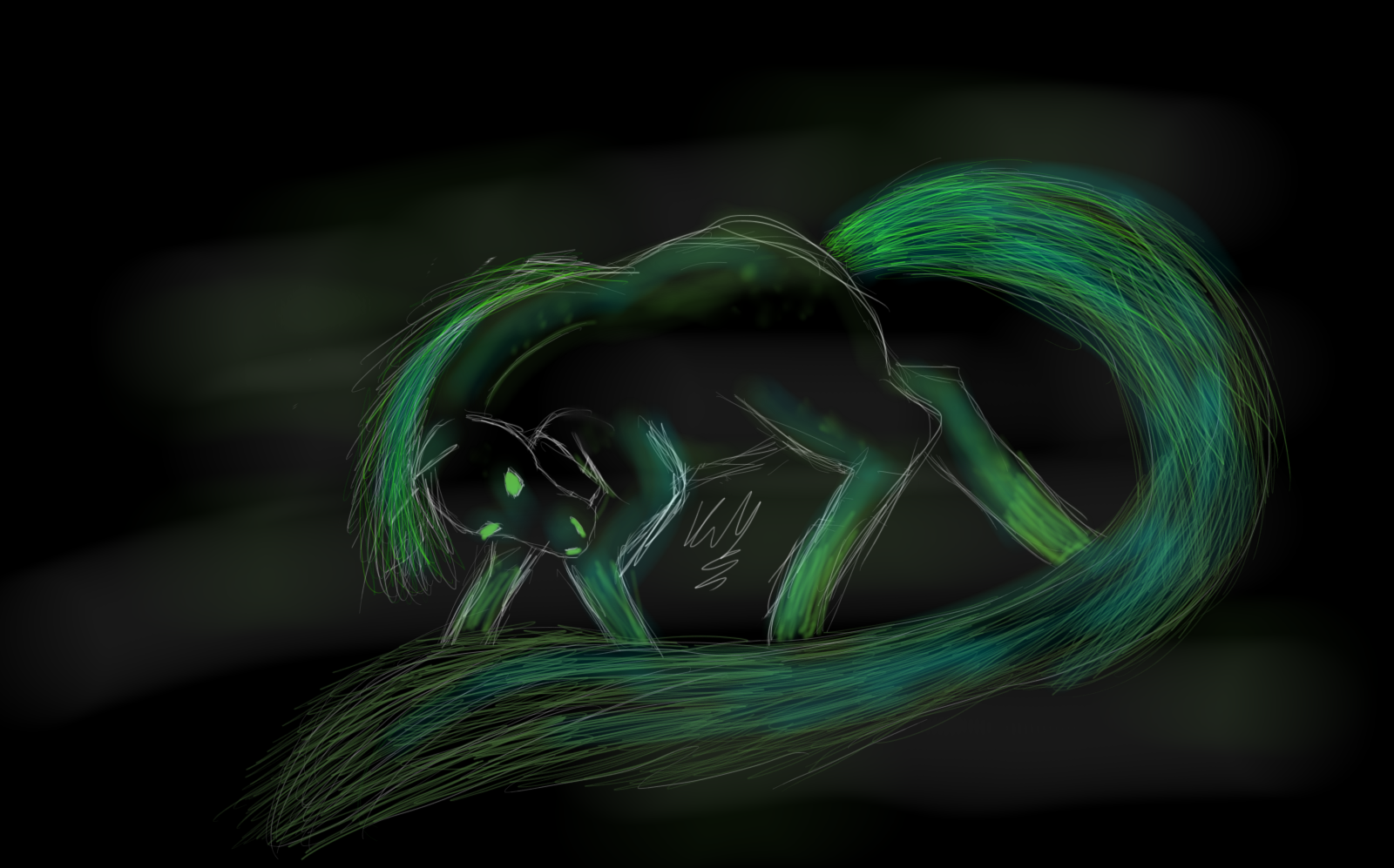 The green phantom by Krysiamo on DeviantArt