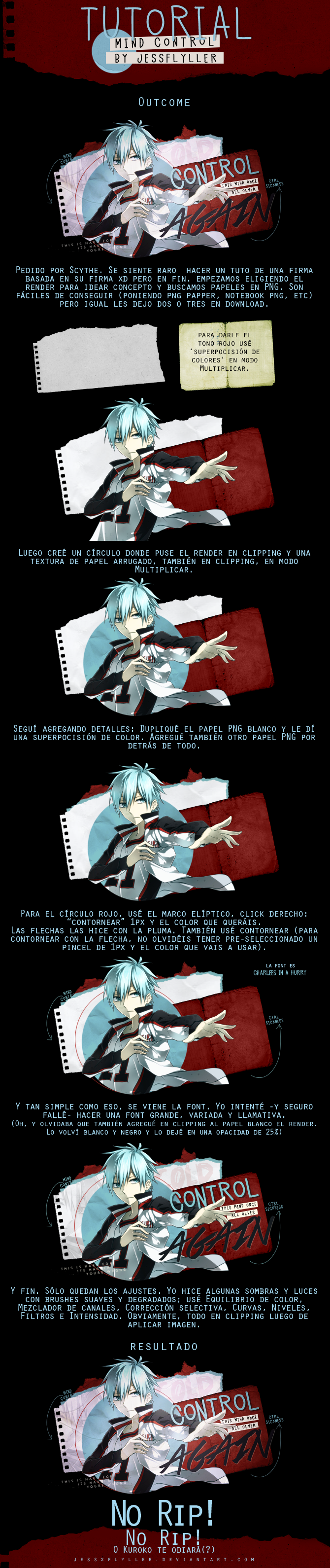 Tutorial #8 'Mind Control' by JessxFlyller on DeviantArt