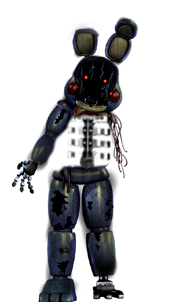 Ignited Toy Bonnie by artistfnaf2 on DeviantArt