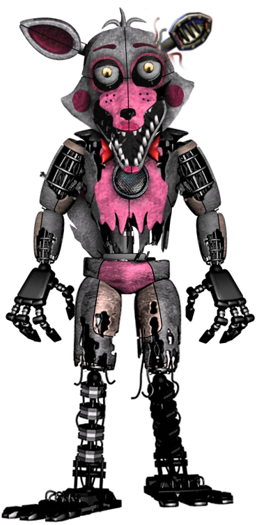 Withered Funtime Foxy by artistfnaf2 on DeviantArt