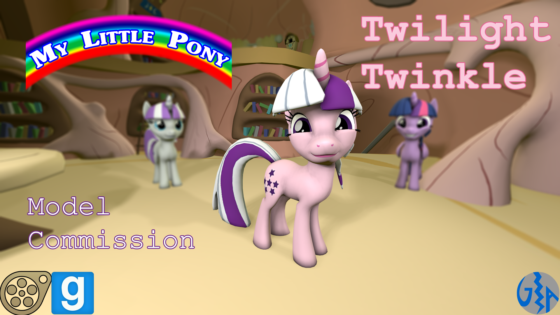 Twilight Twinkle (MLP G1, SFM/GMod DL) Commission by GameAct3 on DeviantArt
