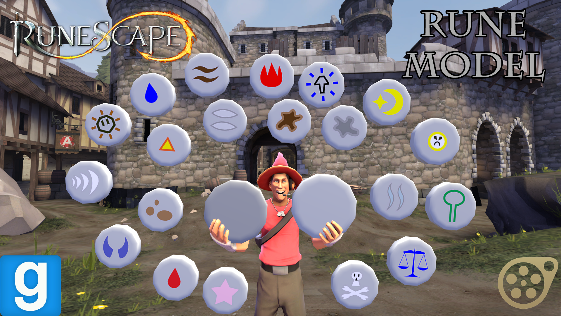 RuneScape Rune SFM/GMOD Model Download by GameAct3 on DeviantArt