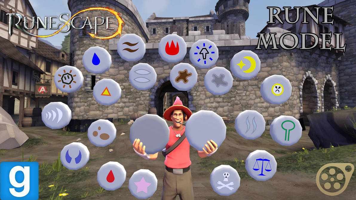 RuneScape Rune SFM/GMOD Model Download by GameAct3 on DeviantArt