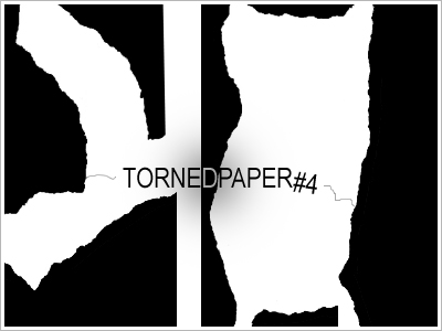 'Torned Paper' Shapes 4 by WashWhenDirty on DeviantArt