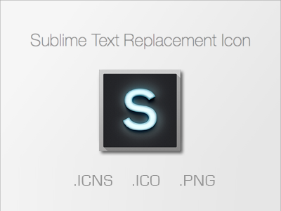 Sublime Text Icon by RFC Design by RedFatCatDesign on DeviantArt