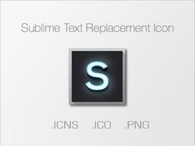 Sublime Text Icon by RFC Design by RedFatCatDesign on DeviantArt