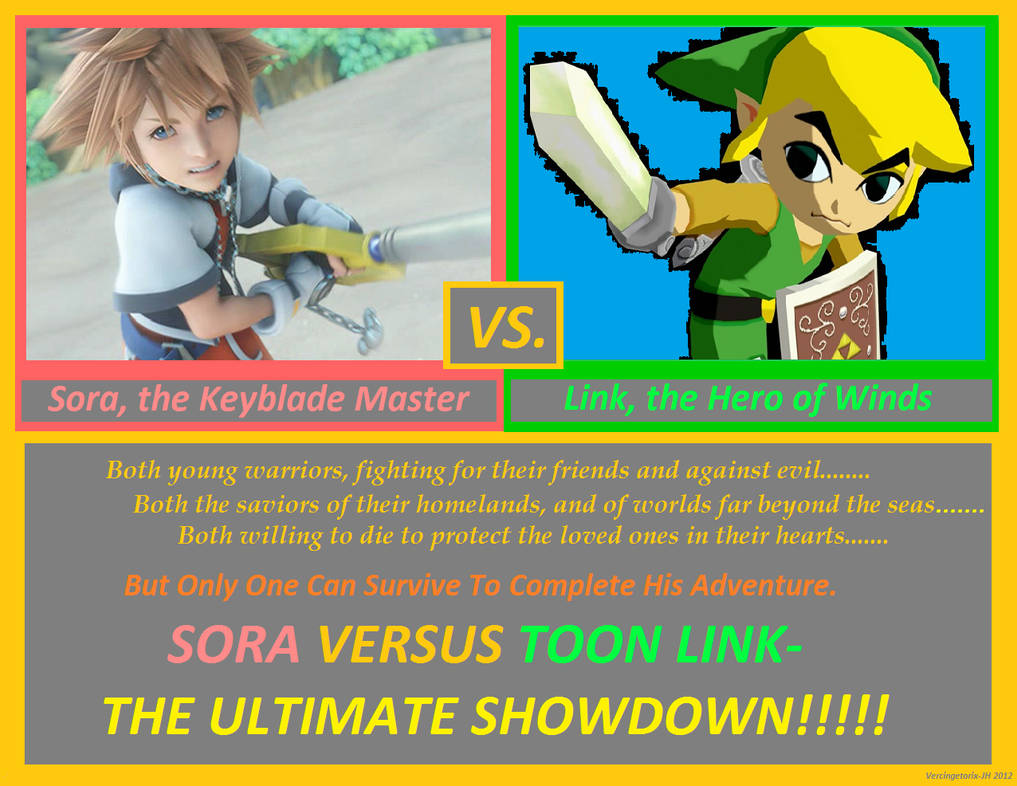 Sora versus Toon Link- The Edges!!! Part 4 by Vercingetorix-JH on ...