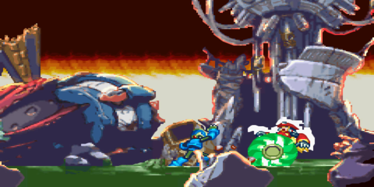 X in Rockman Zero 3 - Final Release by GustavoCazonato on DeviantArt