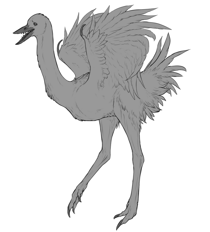 Struthio But Pointy by Thatsoullessguy on DeviantArt