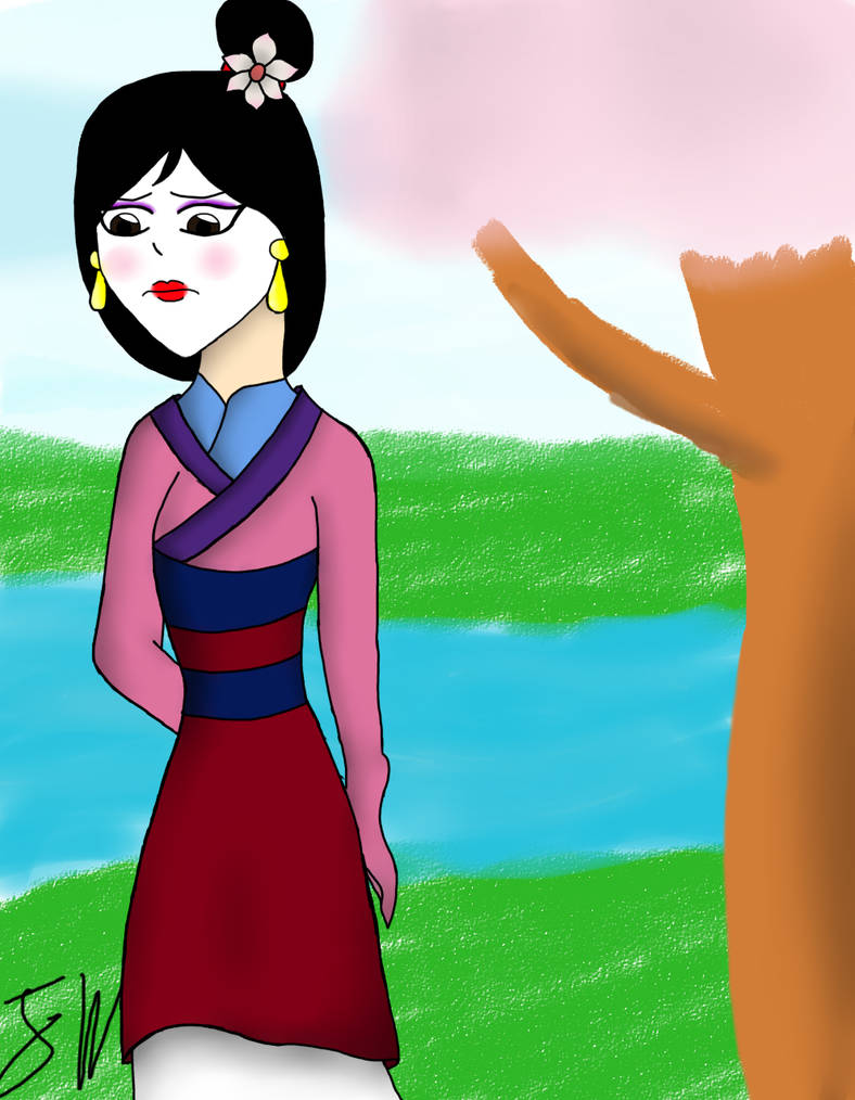 Reflection (Mulan) by Ghostart91 on DeviantArt