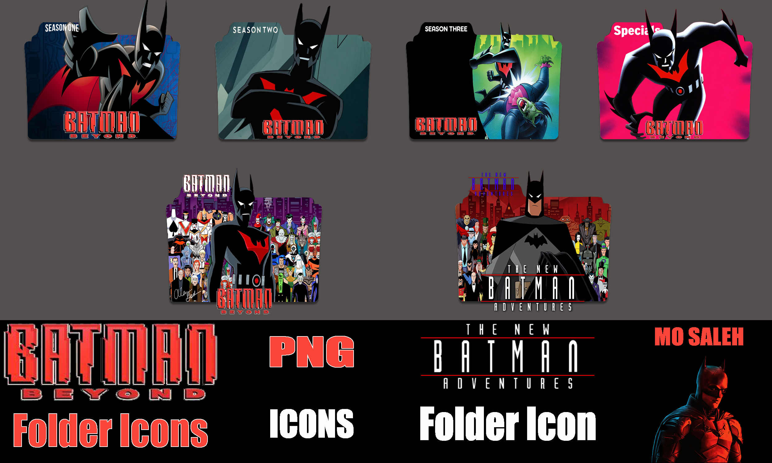 Batman Beyond And The New Batman Adventures ICONS by mosaleh66 on DeviantArt