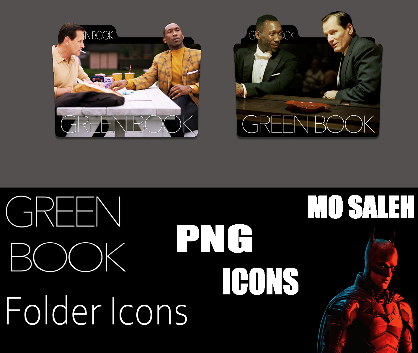 Green Book (2018) Folder Icons by mosaleh66 on DeviantArt