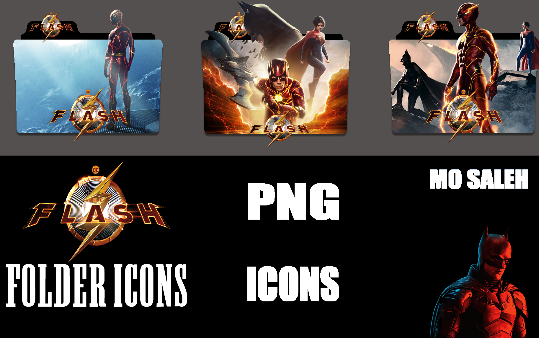 The Flash (2023) Folder Icons by mosaleh66 on DeviantArt