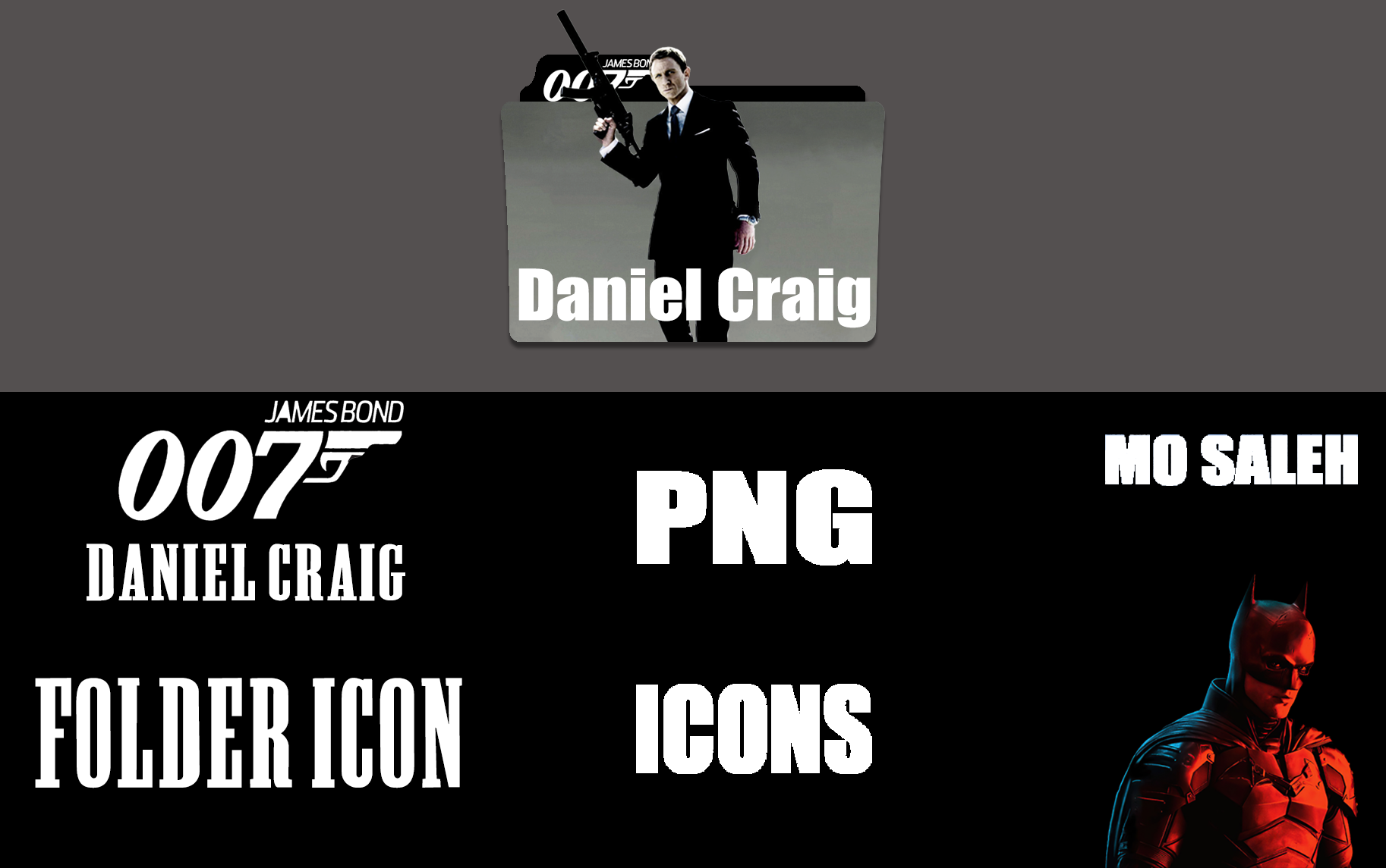 Daniel Craig 007 JAMES BOND Folder Icon by mosaleh66 on DeviantArt