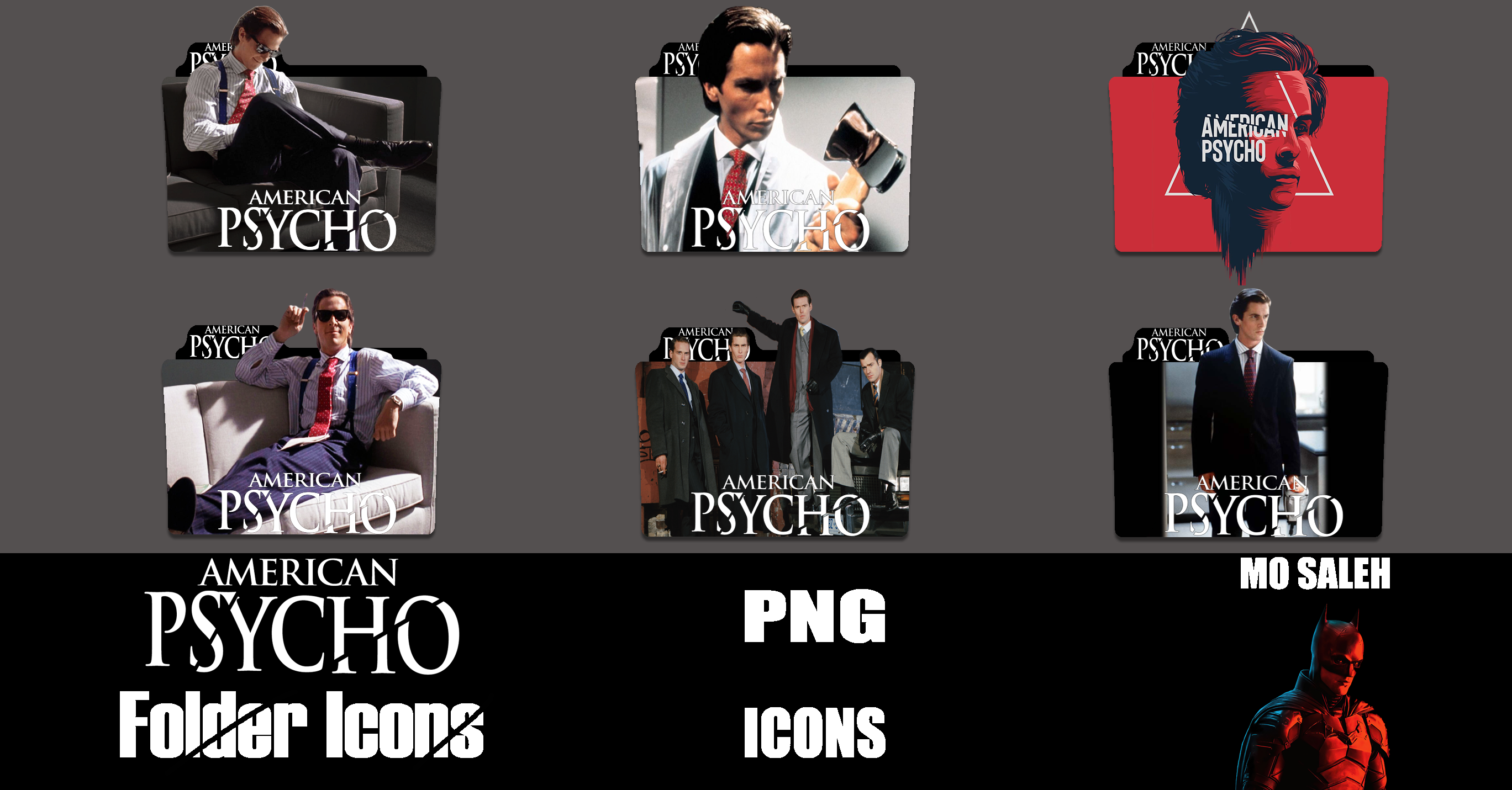 American Psycho (2000) Folder Icons by mosaleh66 on DeviantArt