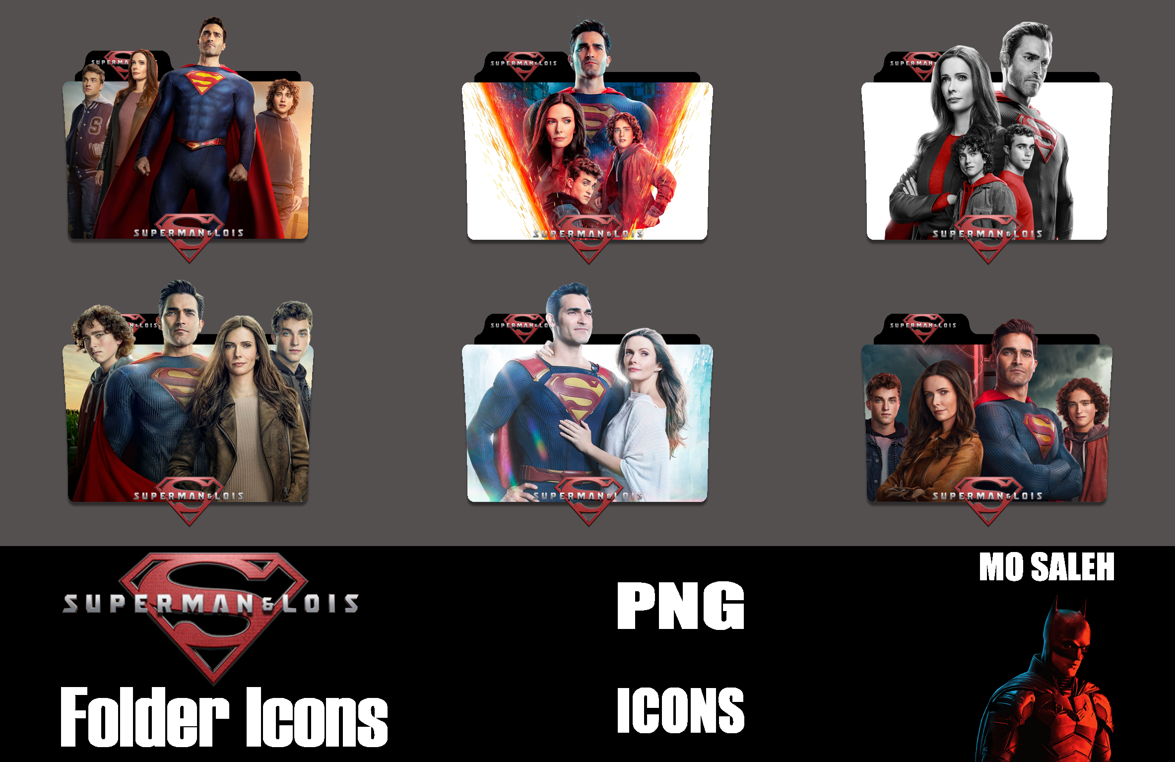 Superman and Lois Folder Icons by mosaleh66 on DeviantArt