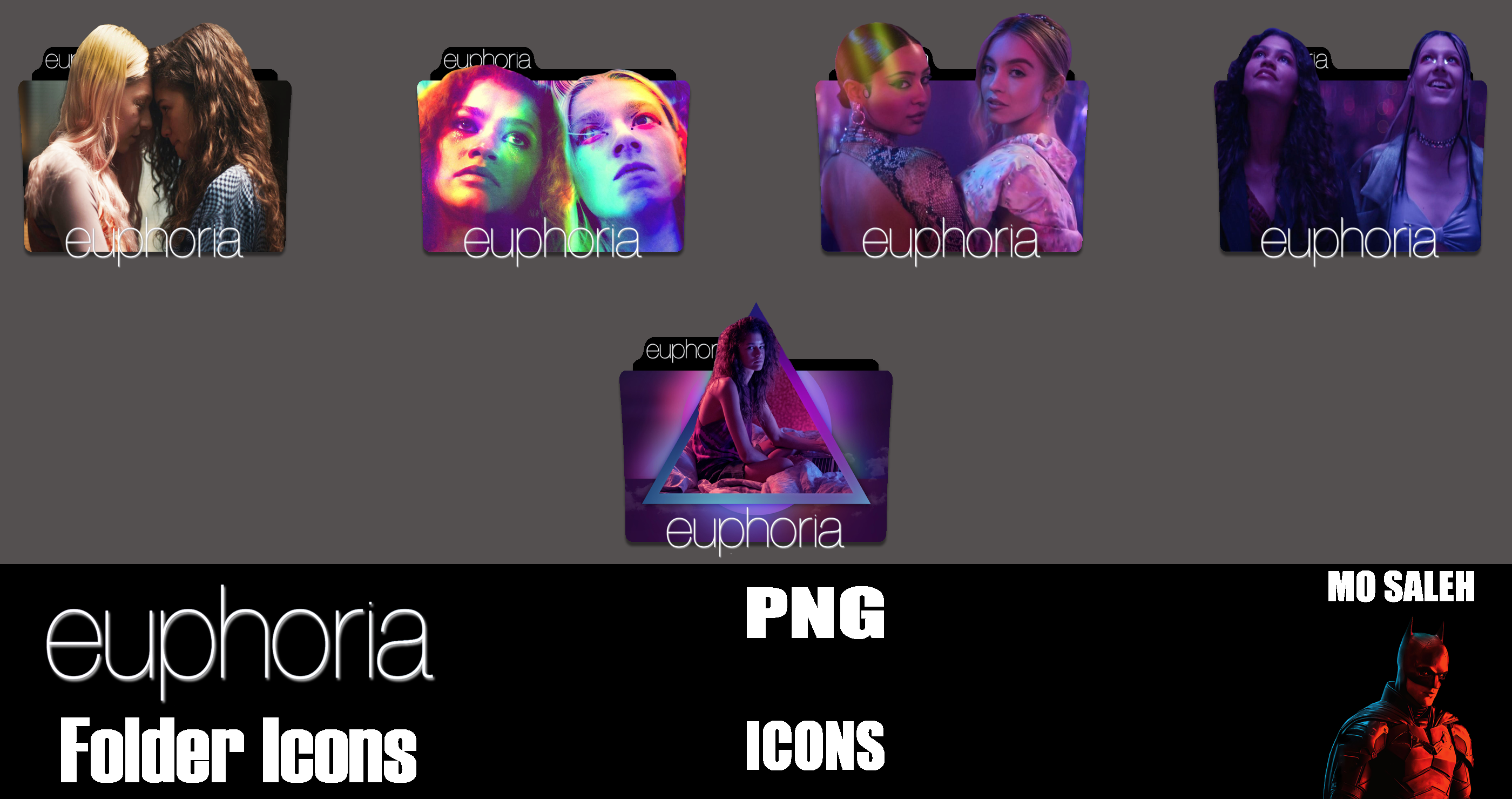 Euphoria Folder Icons by mosaleh66 on DeviantArt